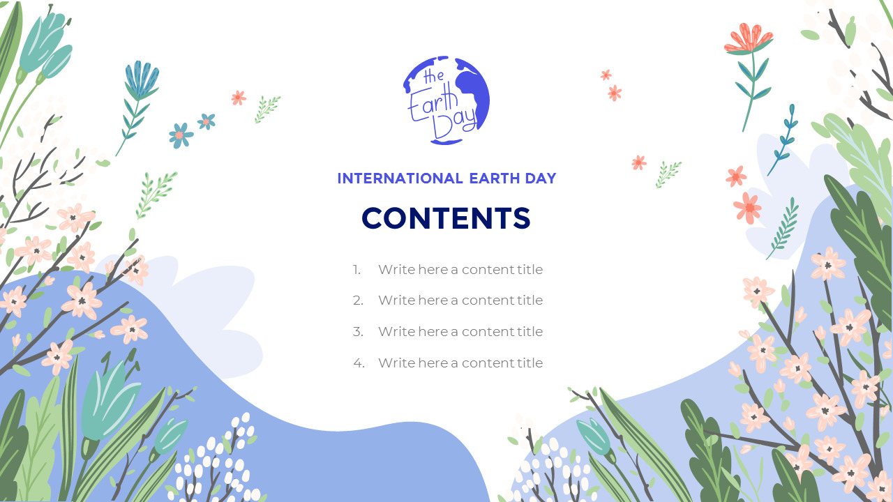 International Earth Day Presentation Templates Design