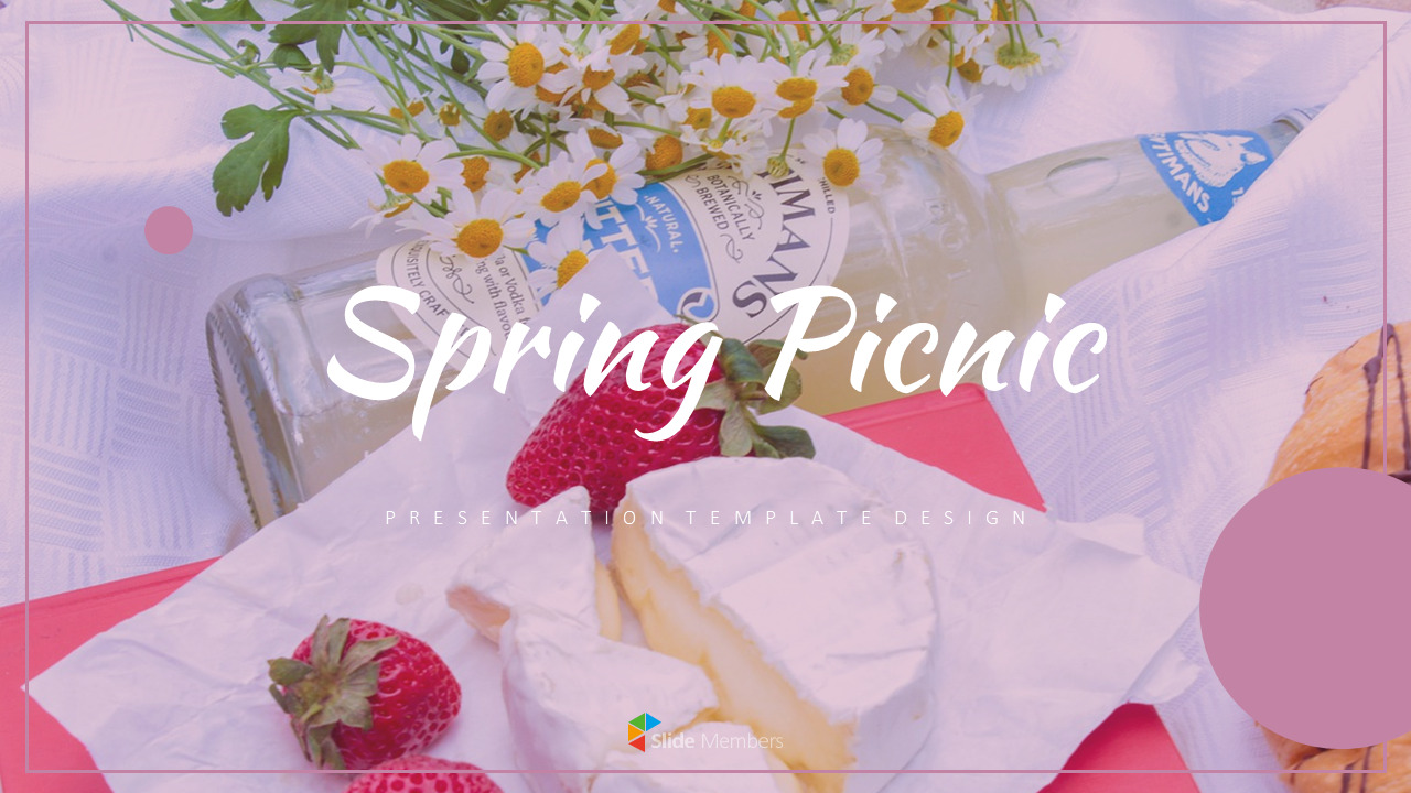 Spring Picnic slide template|Lifestyle|Google