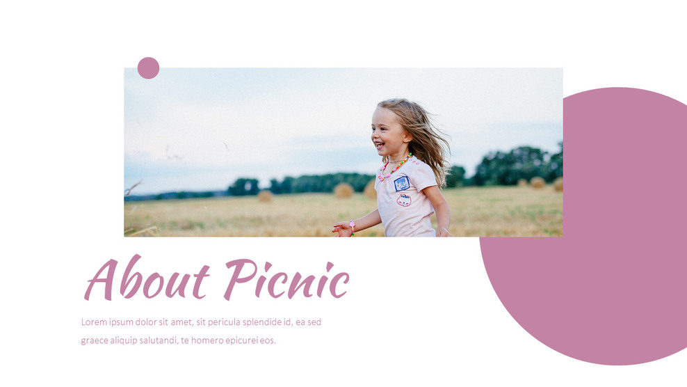 Spring Picnic slide template|Lifestyle|Google