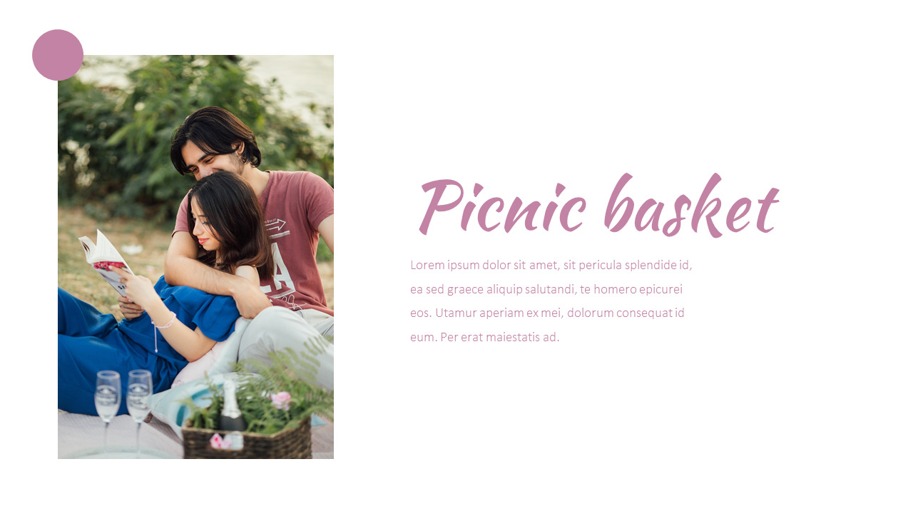 Spring Picnic slide template|Lifestyle|Google
