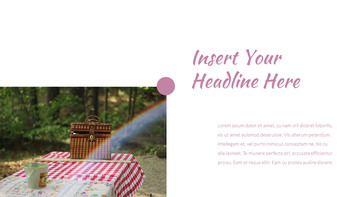 Spring Picnic slide template|Lifestyle|Google