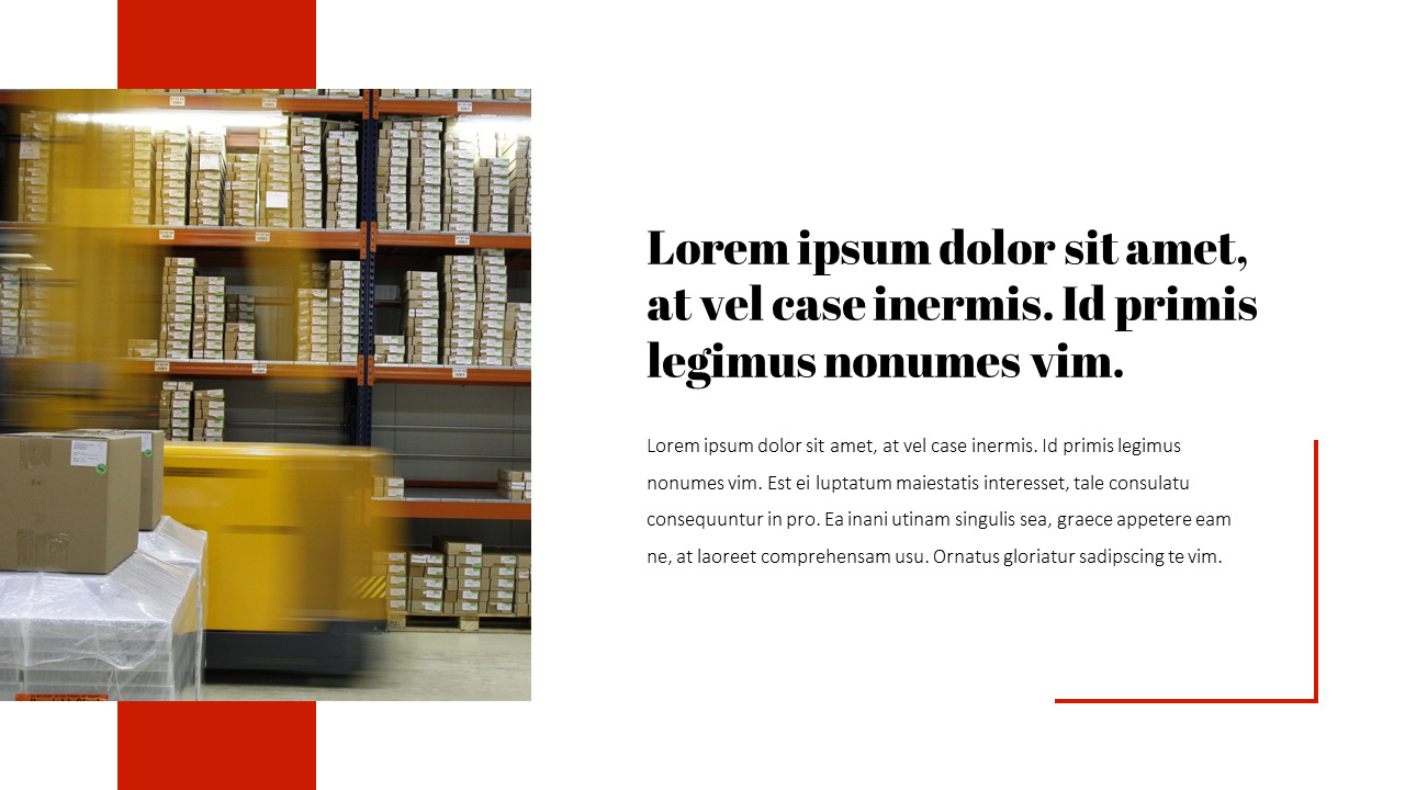 Warehouse Google Slides Themes|IT/Commerce