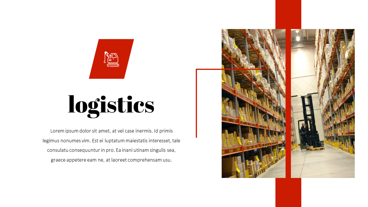 Warehouse Google Slides Themes|IT/Commerce