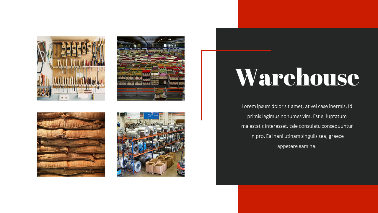 Warehouse Google Slides Themes|IT/Commerce