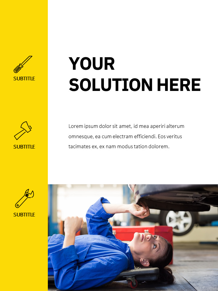 Auto Repair Shop Easy Google Slides