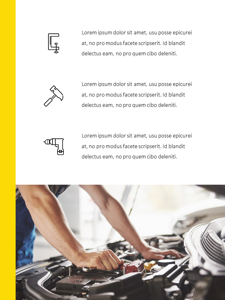 Auto Repair Shop Easy Google Slides