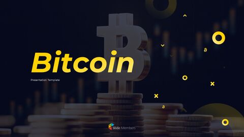 Bitcoin Financial Theme PowerPoint Template building a pitch deck