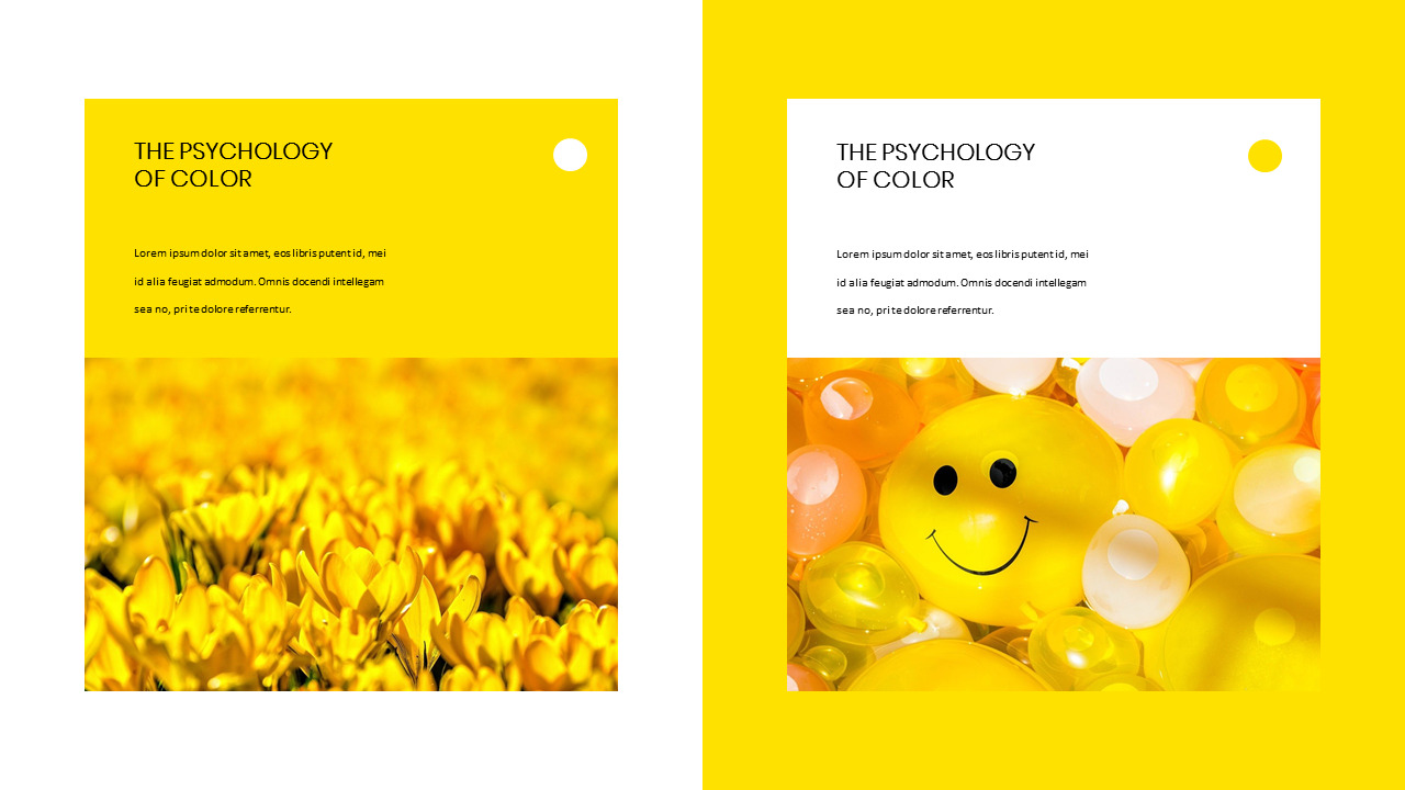 Color Psychology template design