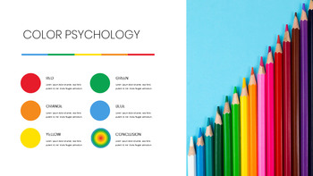 Color Psychology template design