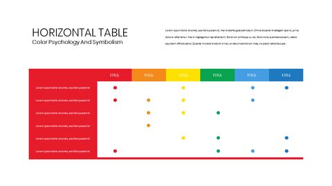 Color Psychology template design