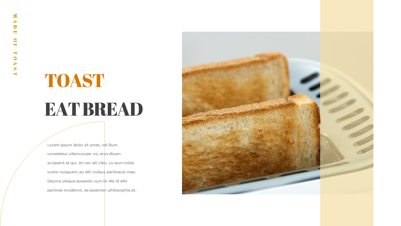 Made of Toast presentation slide design|Business|Google