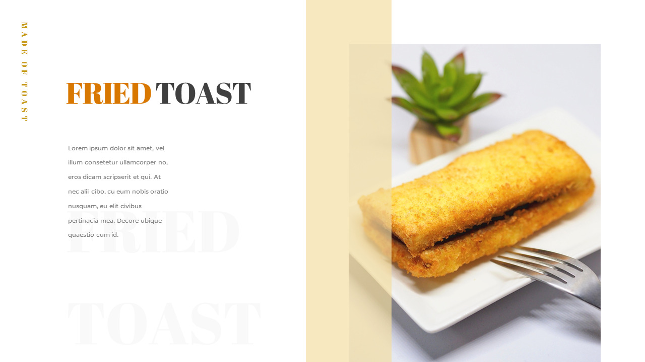 Made of Toast presentation slide design|Business|Google