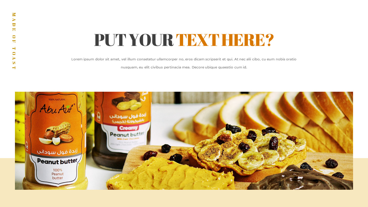 Made of Toast presentation slide design|Business|Google