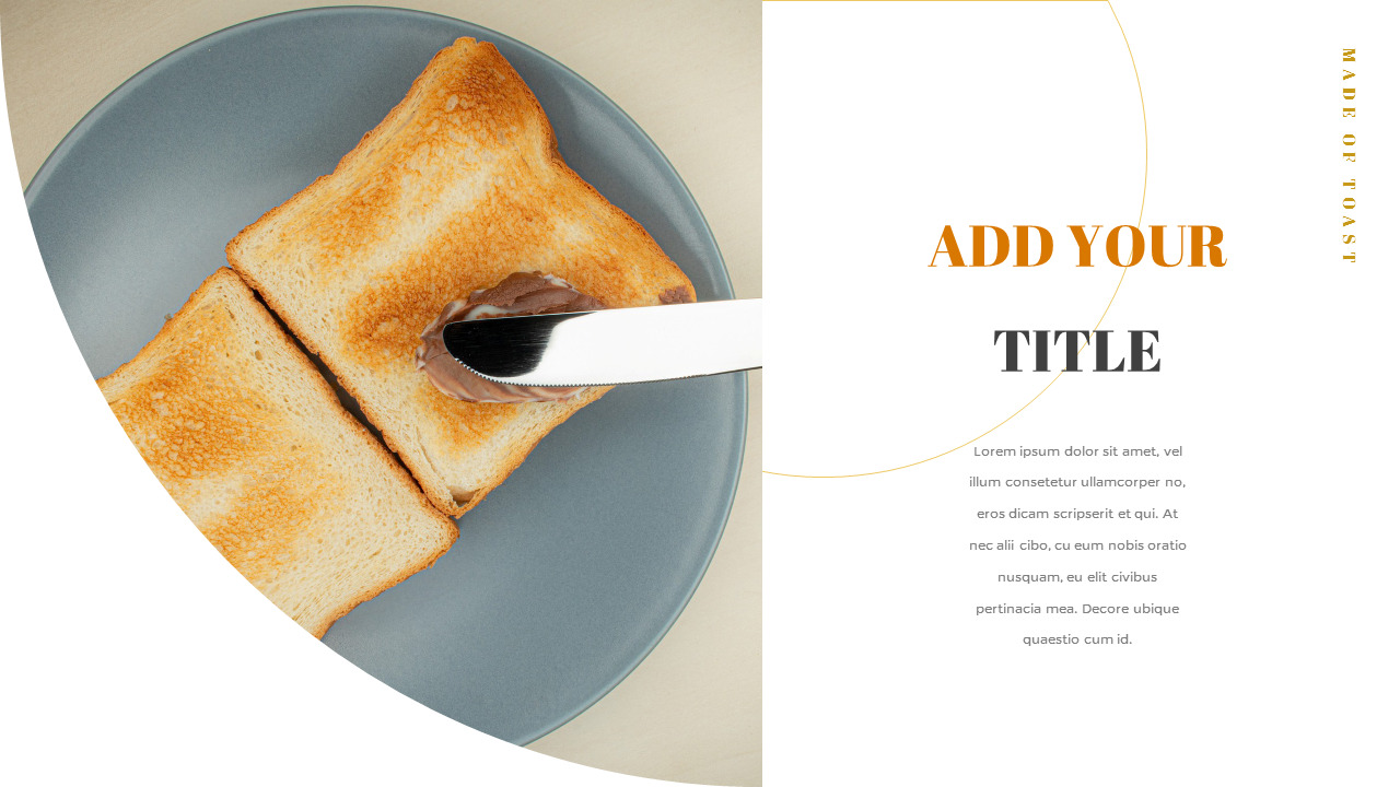 Made of Toast presentation slide design|Business|Google