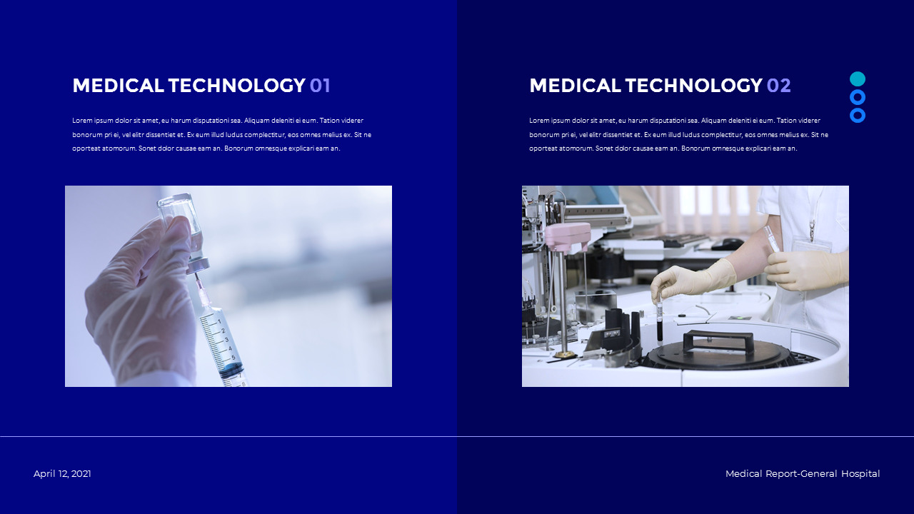 Medical Report - General Hospital Google Presentation Slides