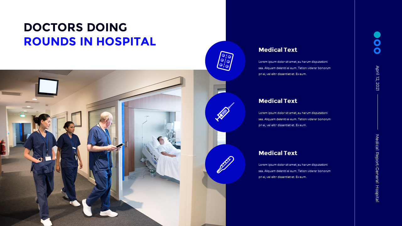 Medical Report - General Hospital Google Presentation Slides
