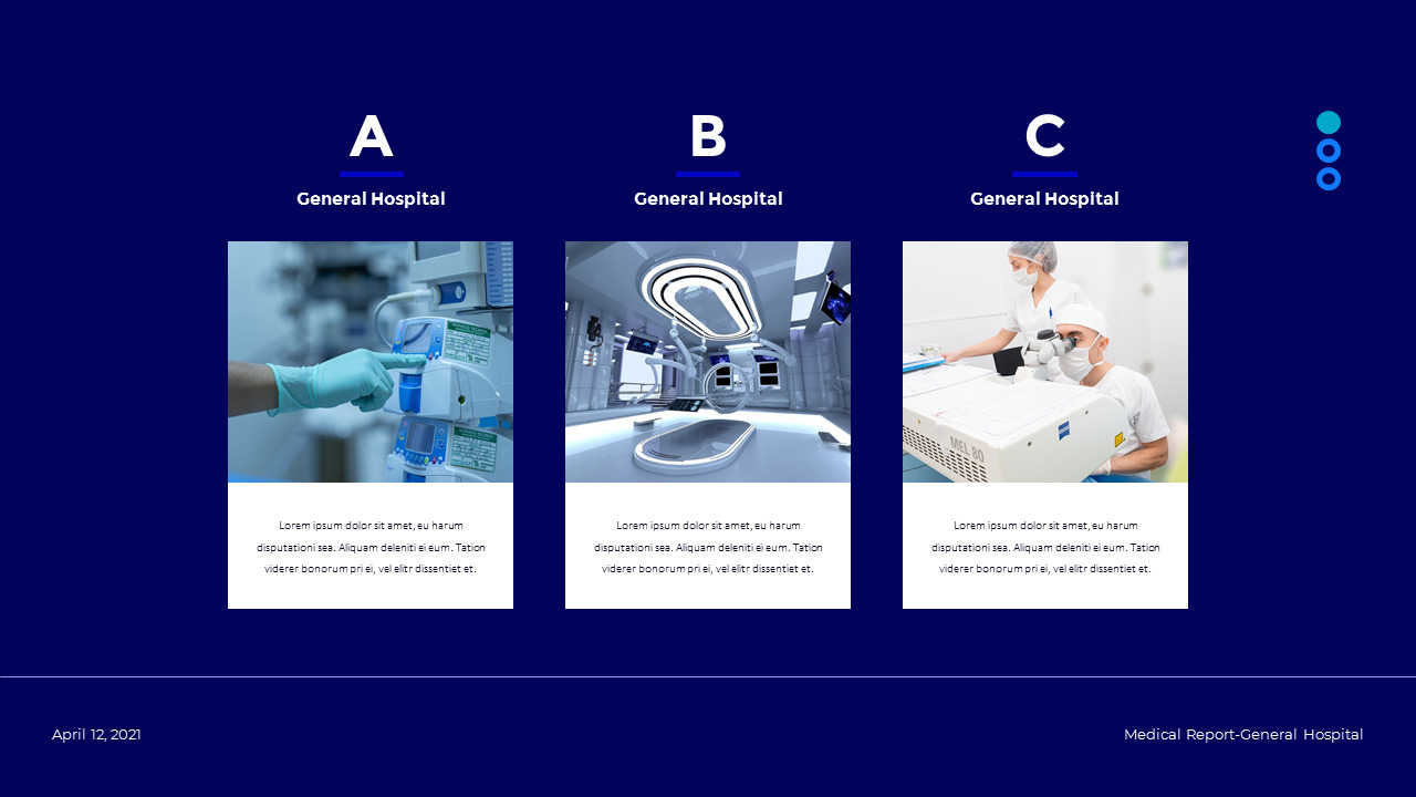 Medical Report - General Hospital Google Presentation Slides