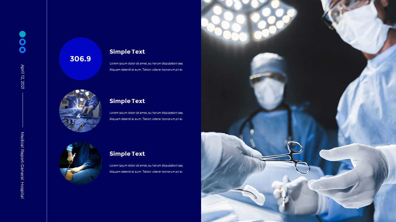 Medical Report - General Hospital Google Presentation Slides