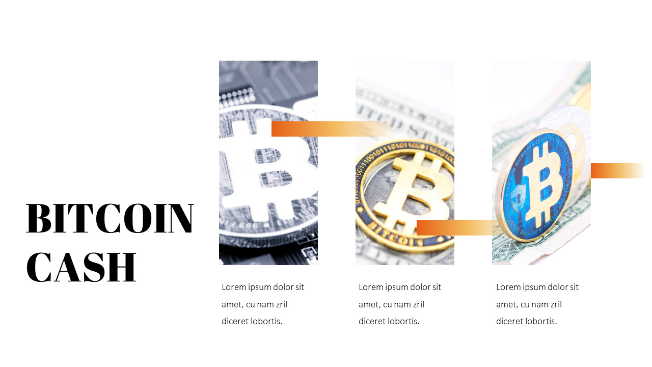 Bitcoin Google Slides Template Diagrams Design
