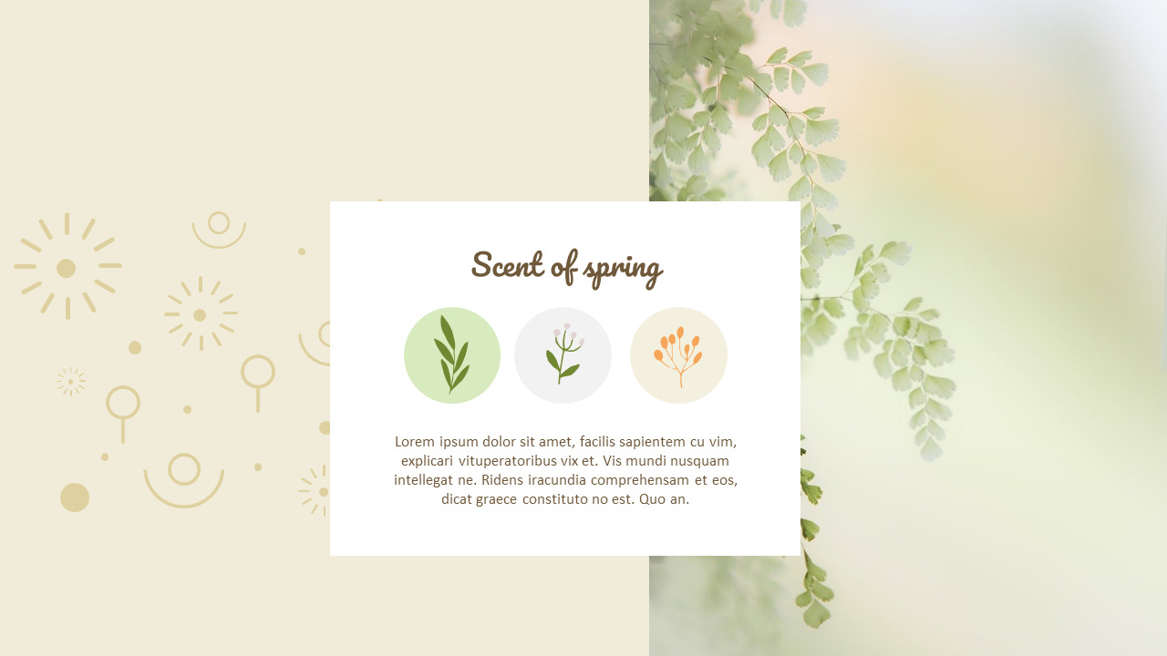 Spring Song Google Slides for mac