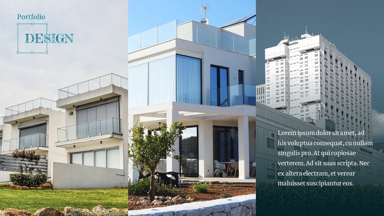 Construction Design Google PPT Templates