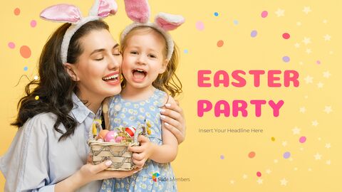 Easter Party Simple Google Presentation