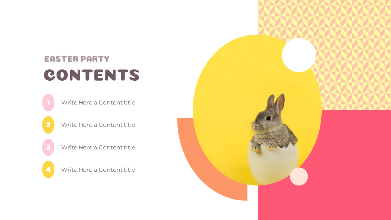 Easter Party Simple Google Presentation
