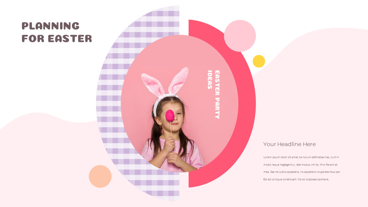Easter Party Simple Google Presentation