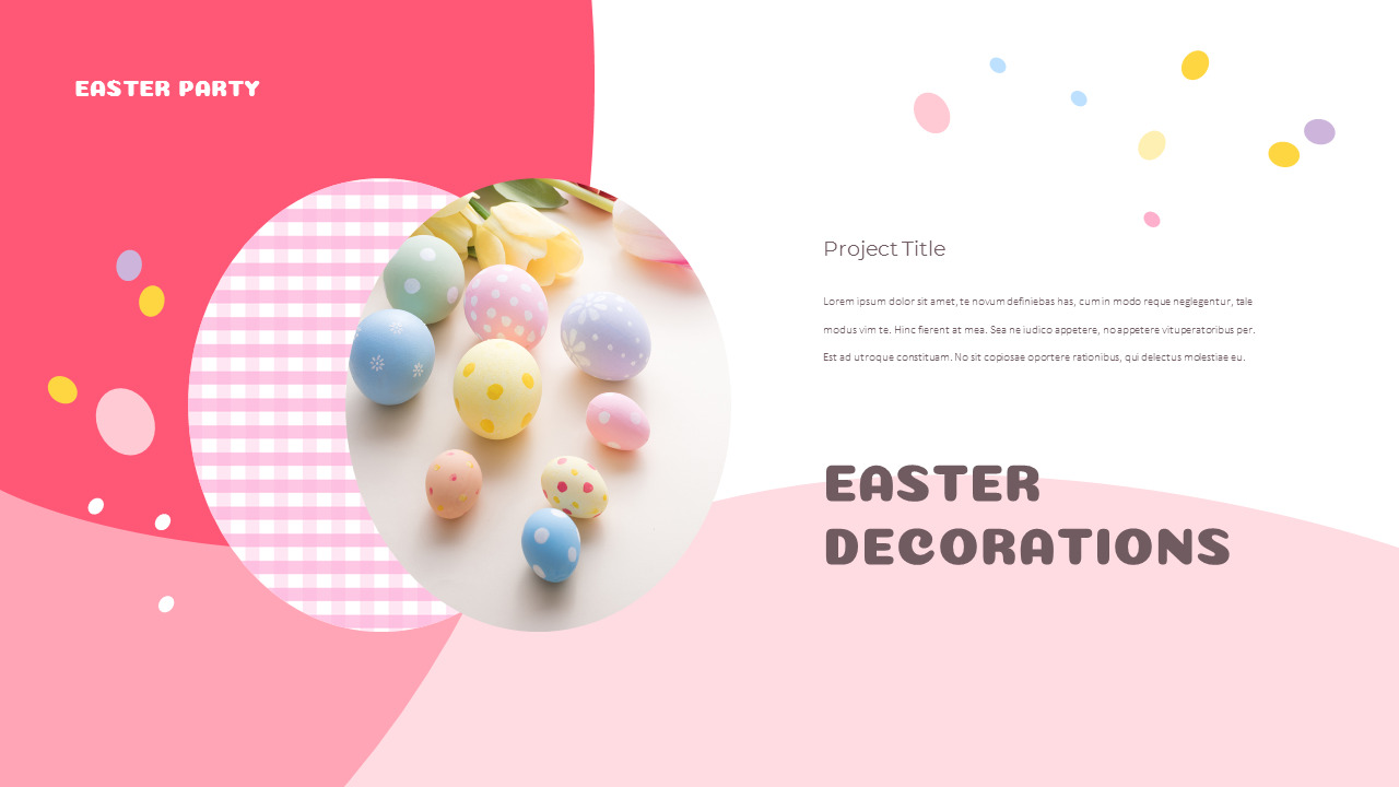 Easter Party Simple Google Presentation