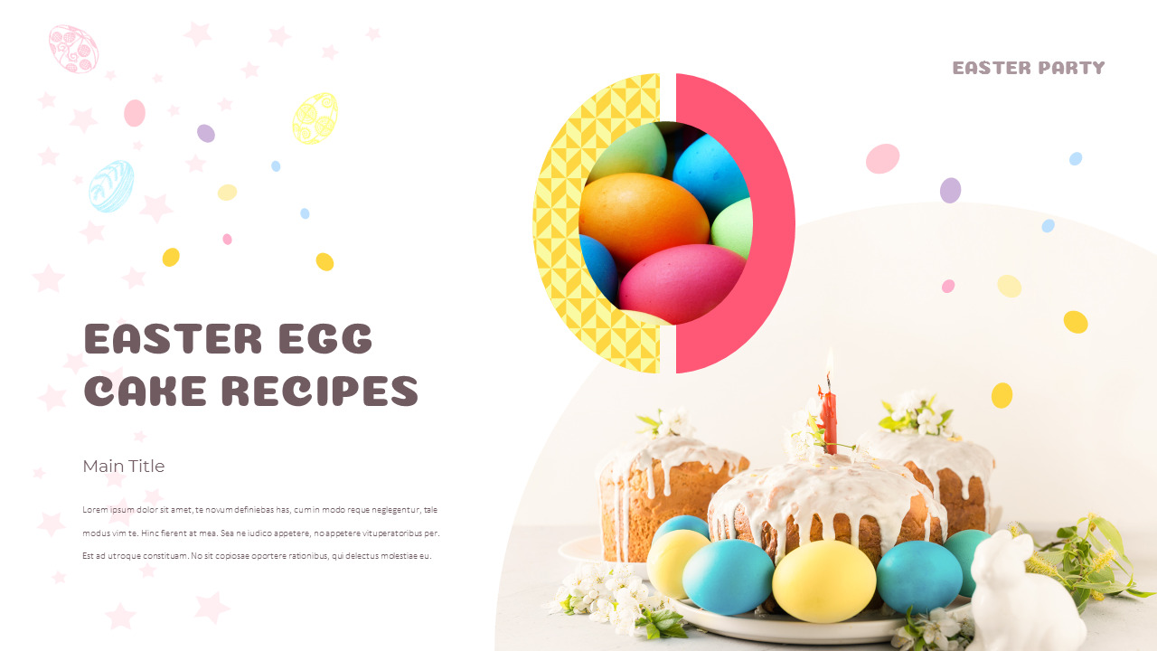 Easter Party Simple Google Presentation