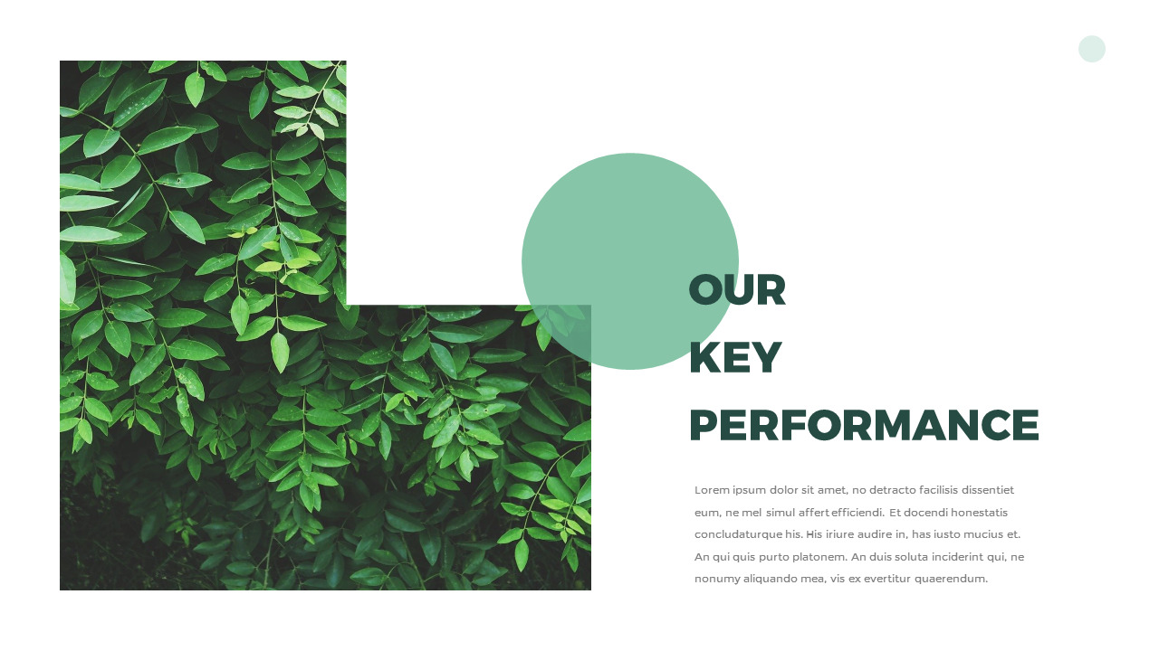 Green Leaves PowerPoint Presentation Slides|Lifestyle|Templates