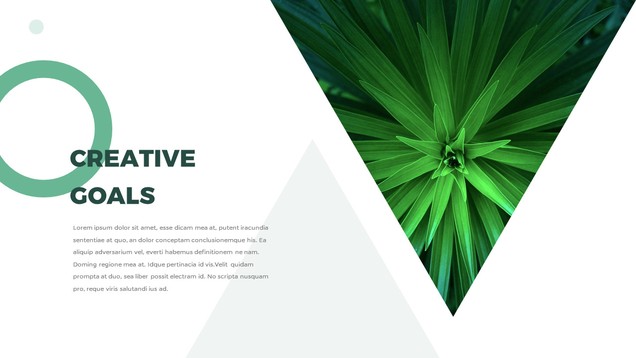 Green Leaves PowerPoint Presentation Slides|Lifestyle|Templates