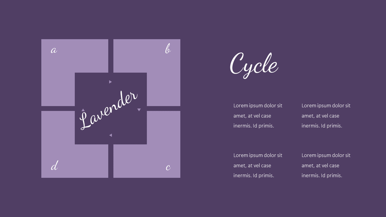 Lavender Google Slides Templates|Lifestyle