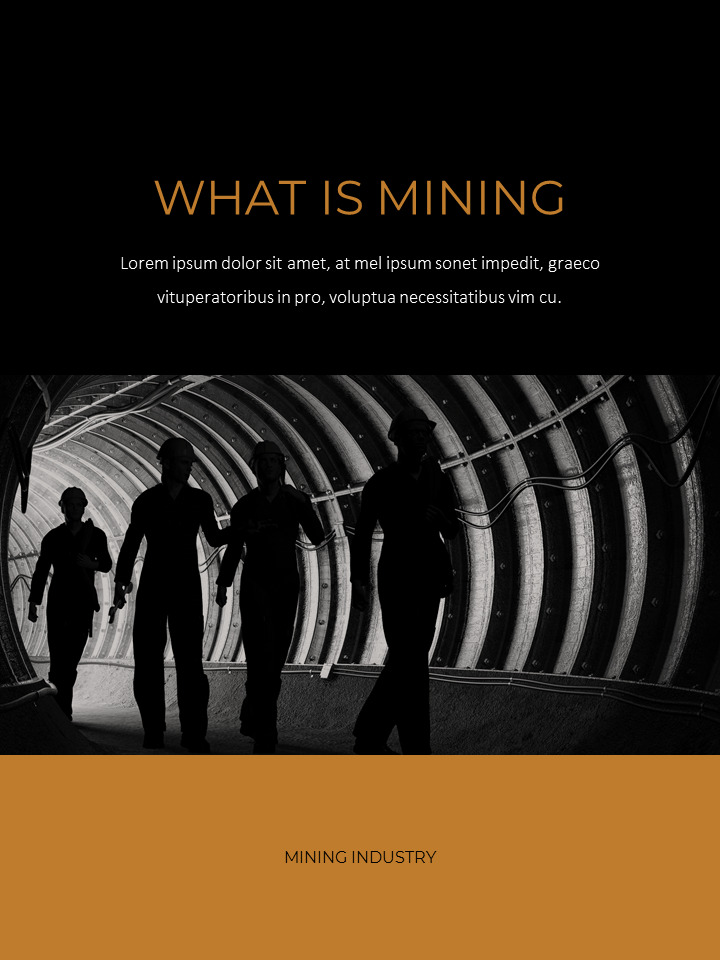 Mining Industry PPT Backgrounds