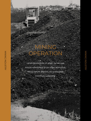 Mining Industry PPT Backgrounds