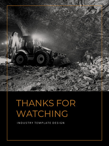 Mining Industry PPT Backgrounds