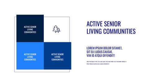 Active Senior Life presentation slide design