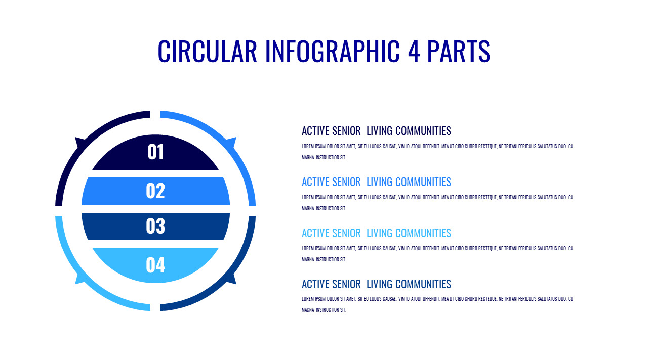 Active Senior Life presentation slide design