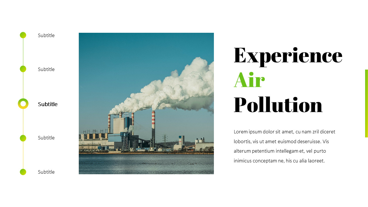 La pollution de l'air Google Slides Interactif|Entreprise