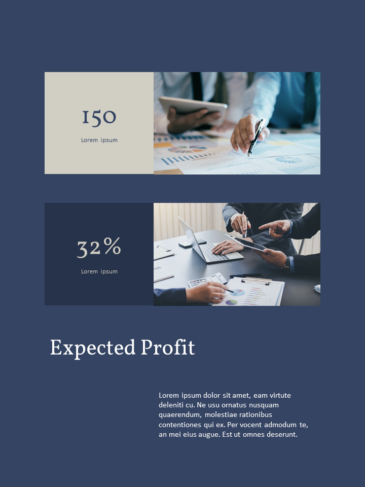 Corporate Business Report Presentation Google Slides Templates