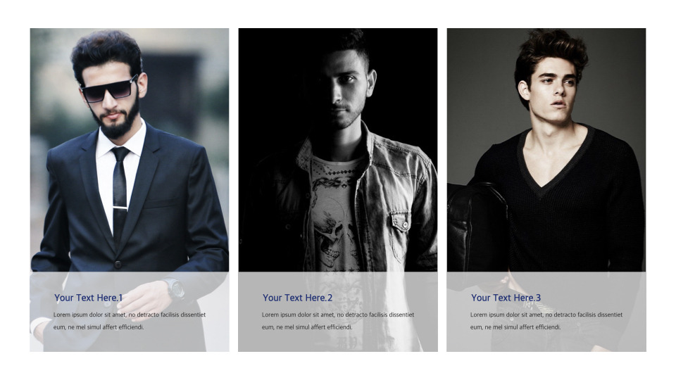 Men's Fashion Keynote Templates|Business
