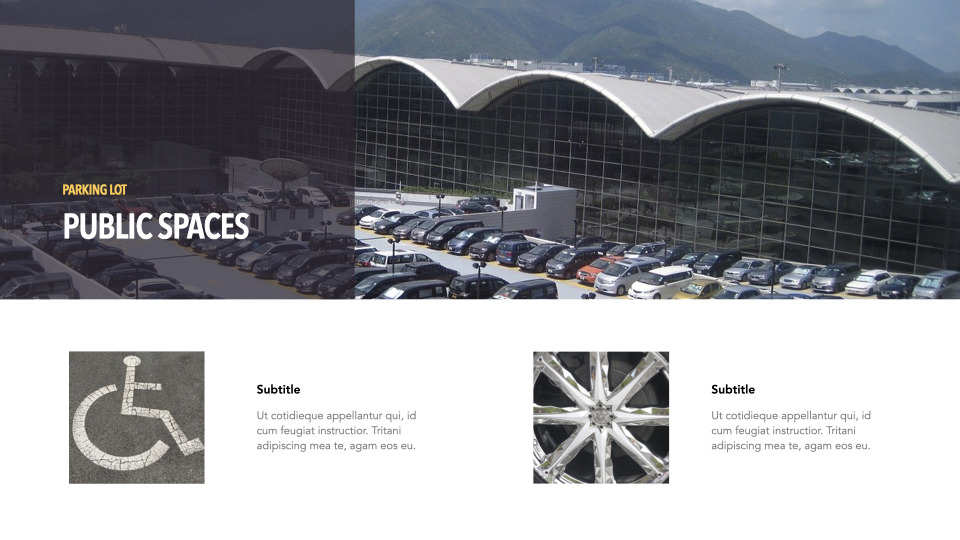 Parking Lot Keynote Templates for Creatives|Construction