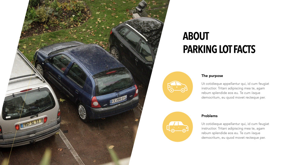 Parking Lot Keynote Templates for Creatives|Construction