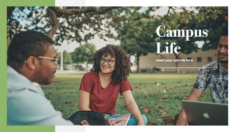 Campus Life PowerPoint for mac|Lifestyle|Keynote