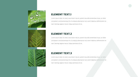 Green Leaves keynote presentation templates free|Lifestyle