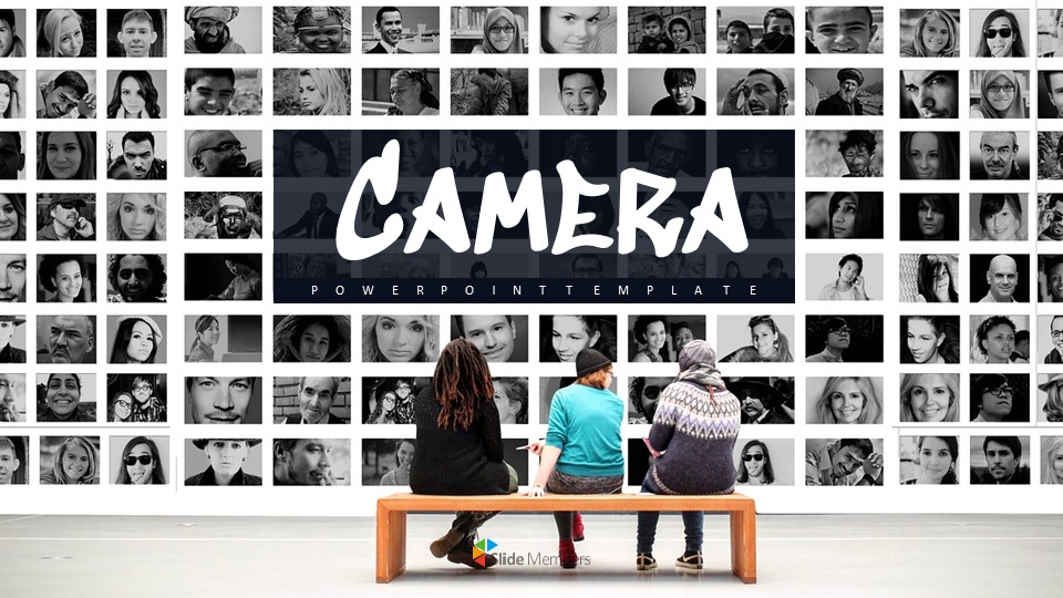 Free Simple Presentation Google Slides Template - Camera