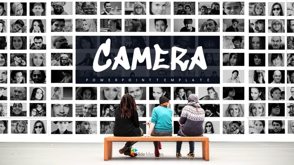 Free Simple Presentation Google Slides Template - Camera