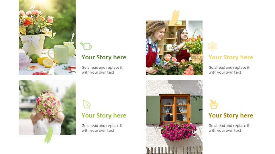 Free Loving Flower - Easy Slides Design|Google