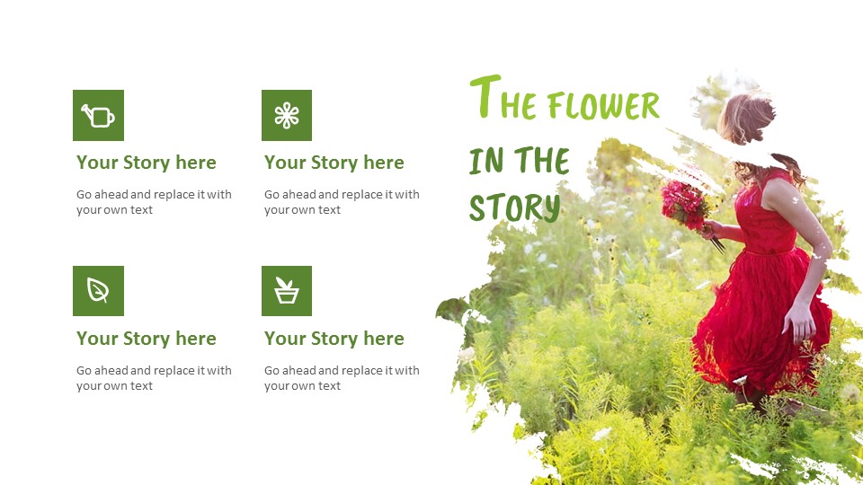 Free Loving Flower - Easy Slides Design|Google