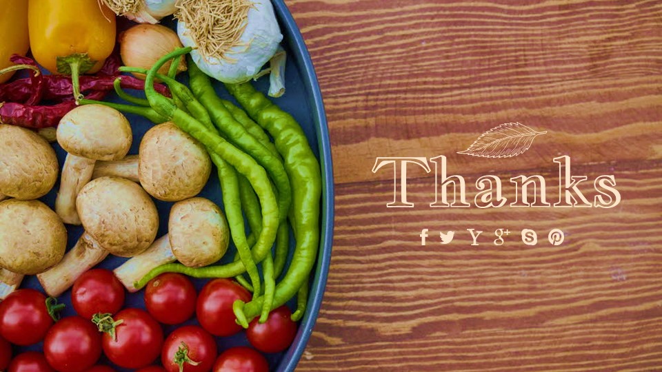 Organic Food Simple Slides Design